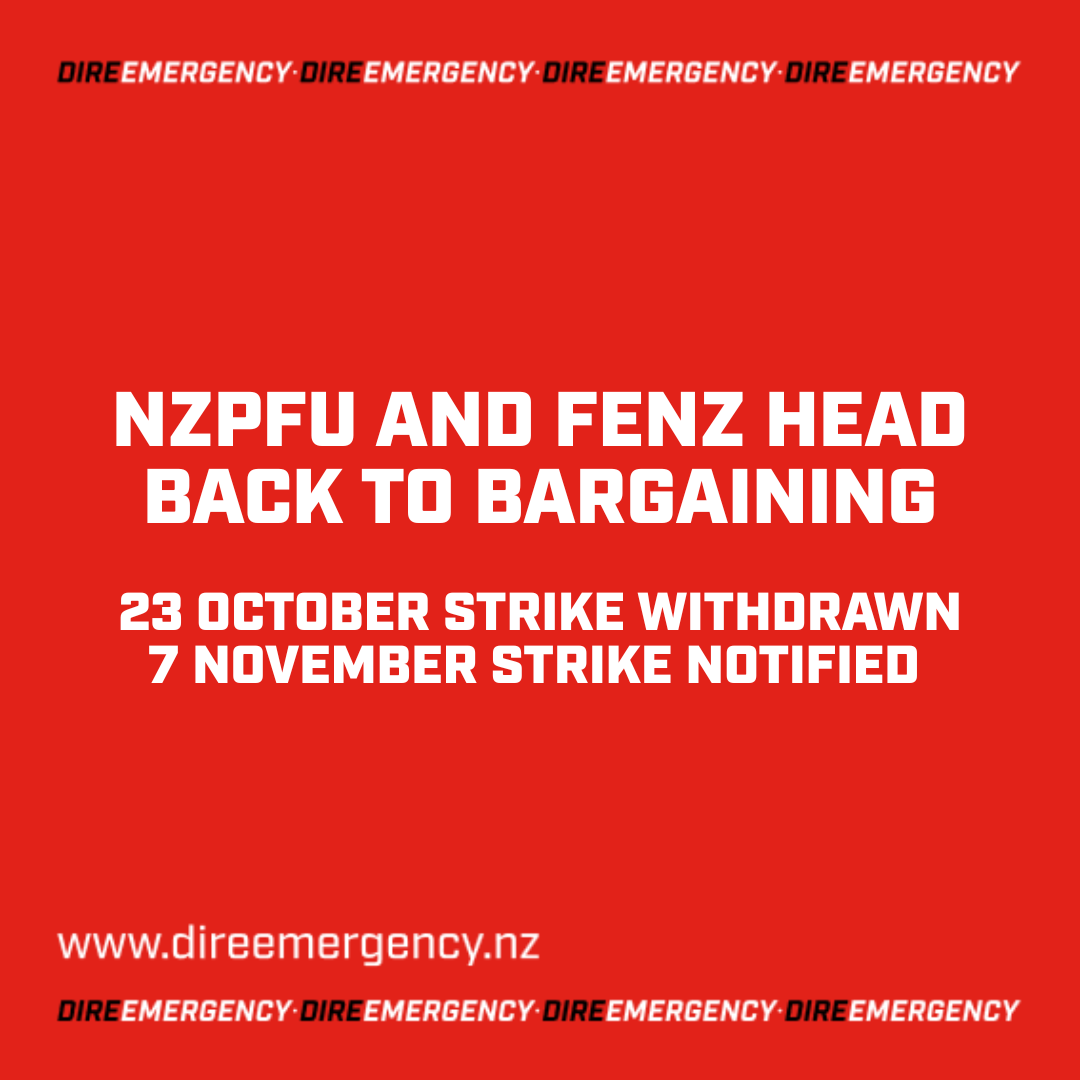 New Zealand Professional Firefighters Union - NZPFU AND FENZ HEAD BACK ...