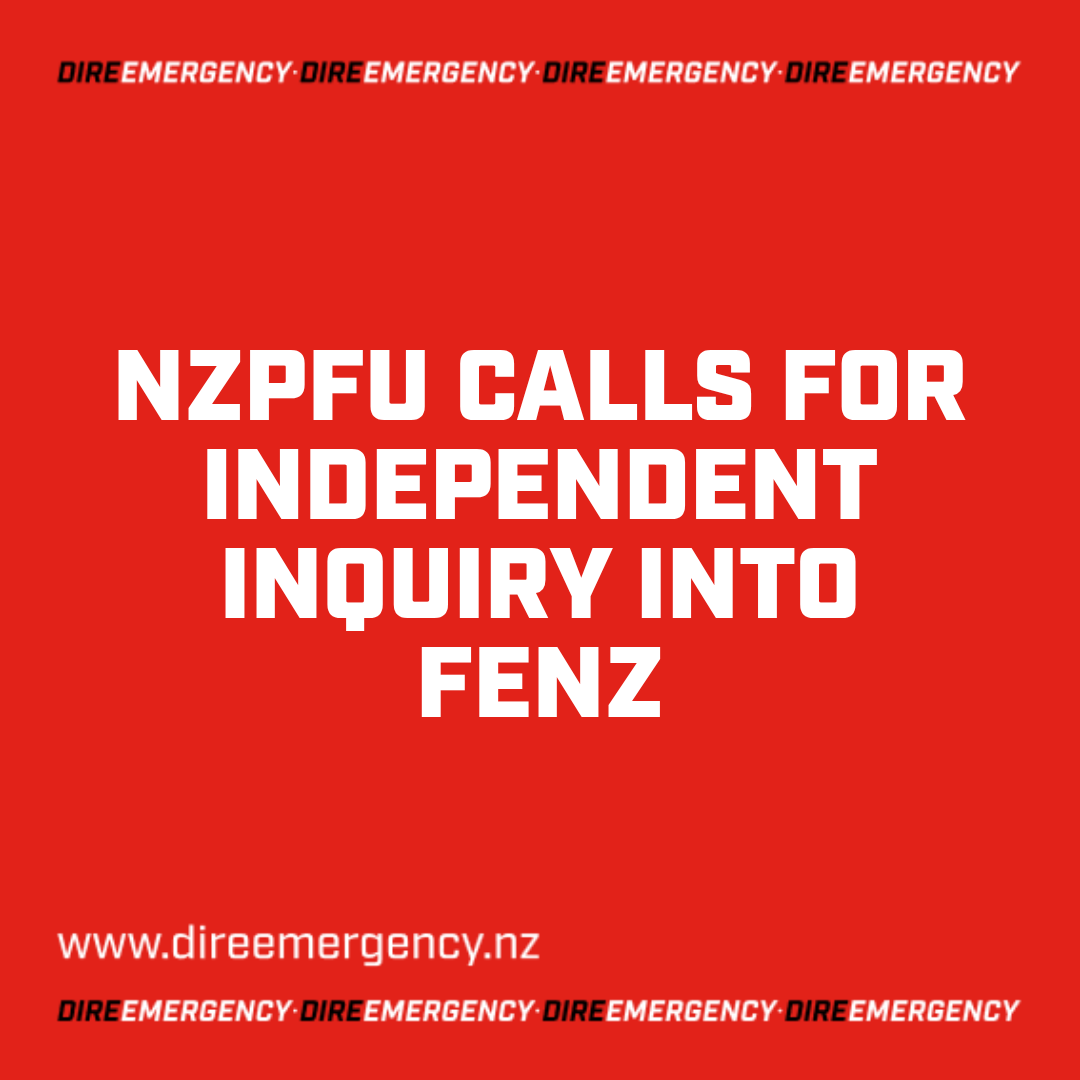 New Zealand Professional Firefighters Union - NZPFU CALLS FOR ...